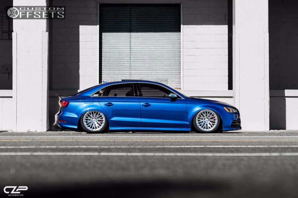 2016 Audi S3 with 18x9.5 35 WatercooledIND Sy10 and 225/40R18 ...