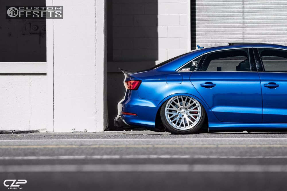 2016 Audi S3 with 18x9.5 35 WatercooledIND Sy10 and 225/40R18 ...