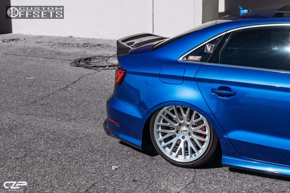 2016 Audi S3 with 18x9.5 35 WatercooledIND Sy10 and 225/40R18 ...