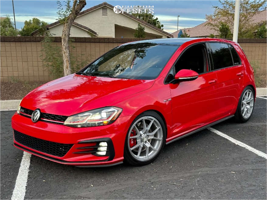 2018 Volkswagen GTI with 18x8.5 45 Neuspeed Rse10 and 235/40R18 ...