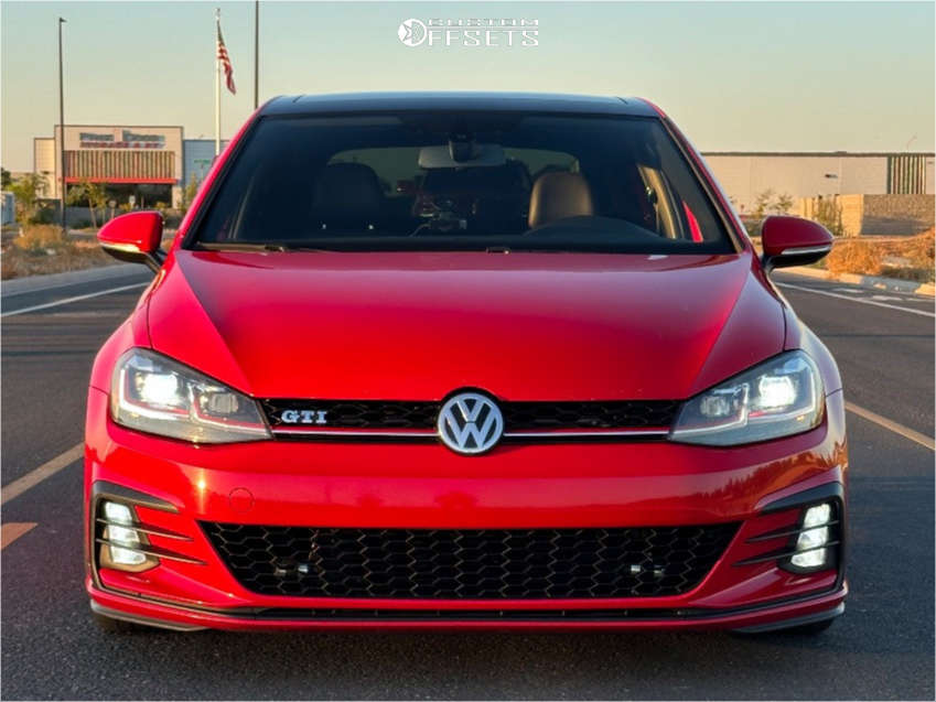 2018 Volkswagen GTI with 18x8.5 45 Neuspeed Rse10 and 235/40R18 ...