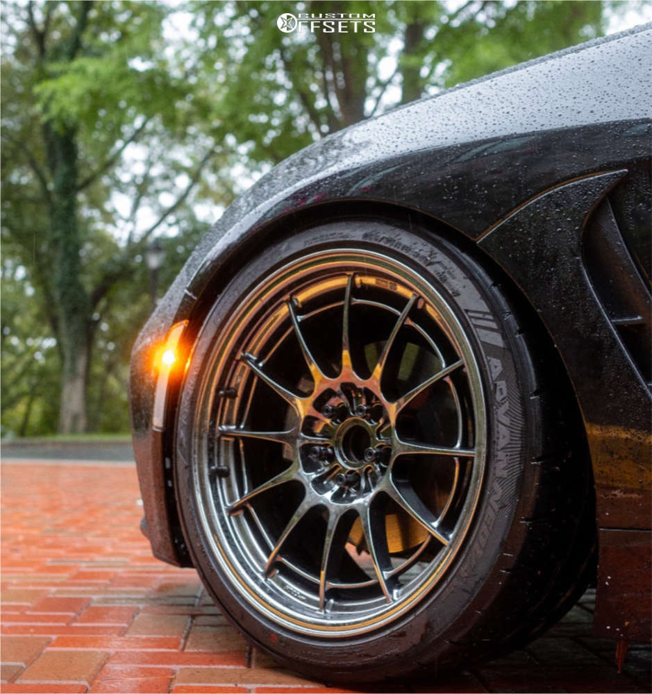 2023 Toyota GR86 with 18x9.5 40 Enkei Nt03m and 255/35R18 Yokohama ...