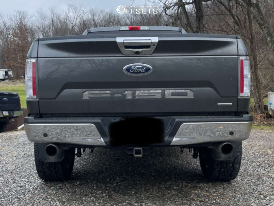 2019 Ford F-150 with 20x10 -25 Vision Riot and 305/55R20 Nitto Nt420v ...