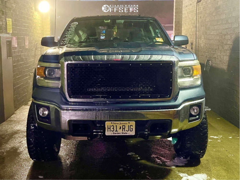 2014 GMC Sierra 1500 with 18x9 -12 Method Mr305 and 35/12.5R18 Radar ...