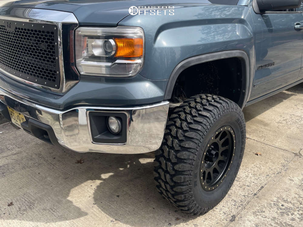 2014 GMC Sierra 1500 with 18x9 -12 Method Mr305 and 35/12.5R18 Radar ...