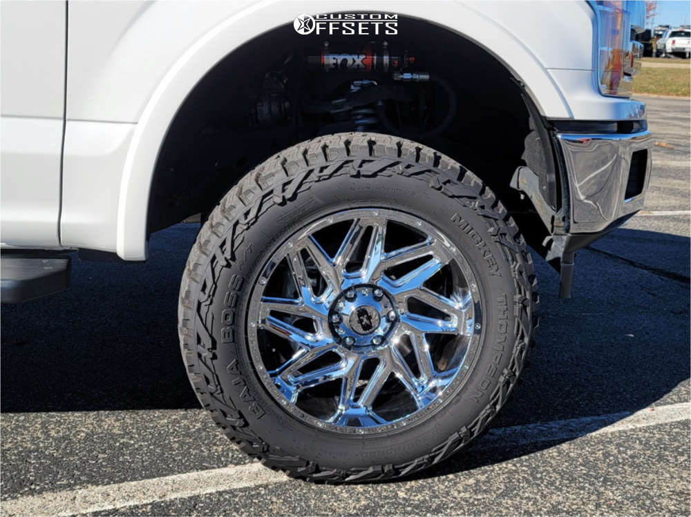 2020 Ford F-150 with 20x9 12 Vision Spyder and 285/60R20 Mickey ...