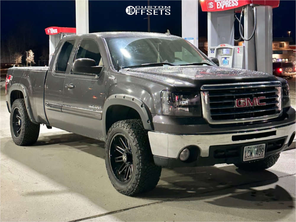 2011 GMC Sierra 1500 with 20x10 -25 ARKON OFF-ROAD Churchill and 285 ...