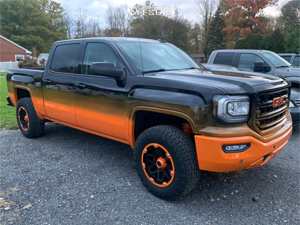 2018 GMC Sierra 1500 with 18x9 -12 Vision Se7en and 275/70R18 Cooper ...