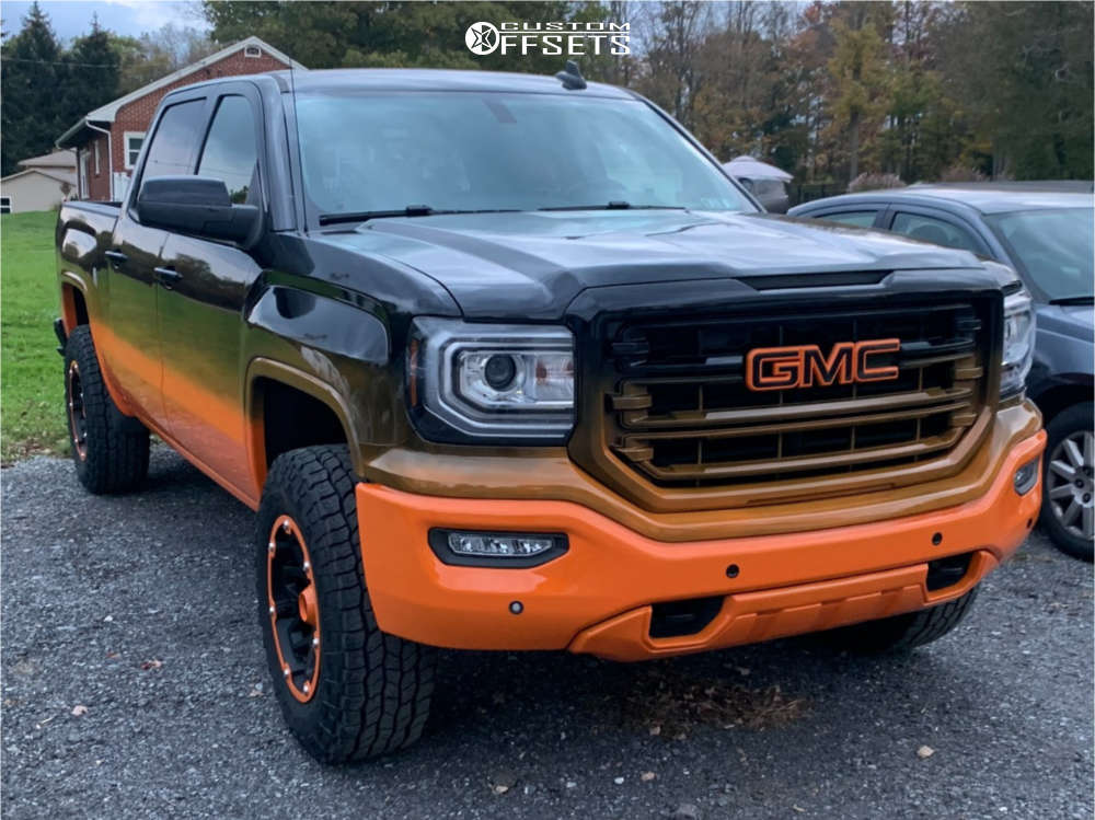 2018 GMC Sierra 1500 with 18x9 -12 Vision Se7en and 275/70R18 Cooper ...