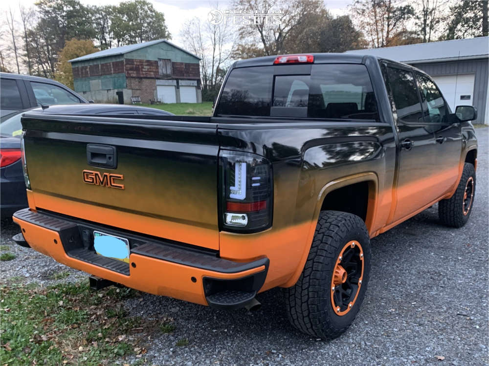 2018 GMC Sierra 1500 with 18x9 -12 Vision Se7en and 275/70R18 Cooper ...