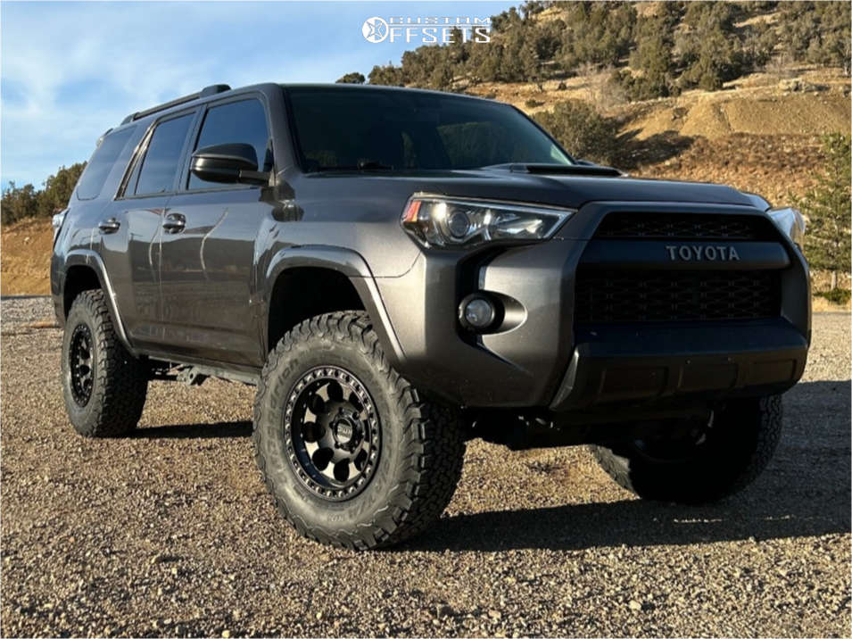 2014 Toyota 4Runner with 17x9 -12 KMC Km550 and 285/70R17 BFGoodrich ...