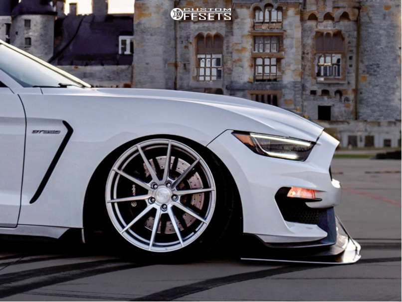 2016 Ford Mustang with 20x10 15 Variant Argon and 285/35R20 Nitto Nt555 ...