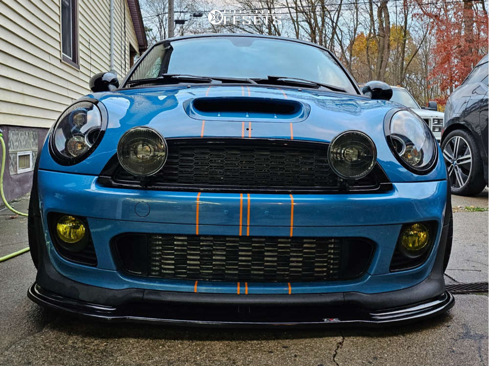 2013 Mini Cooper with 17x8 30 Vors Sp1 and 215/45R17 Kenda Kaiser Kr20a ...