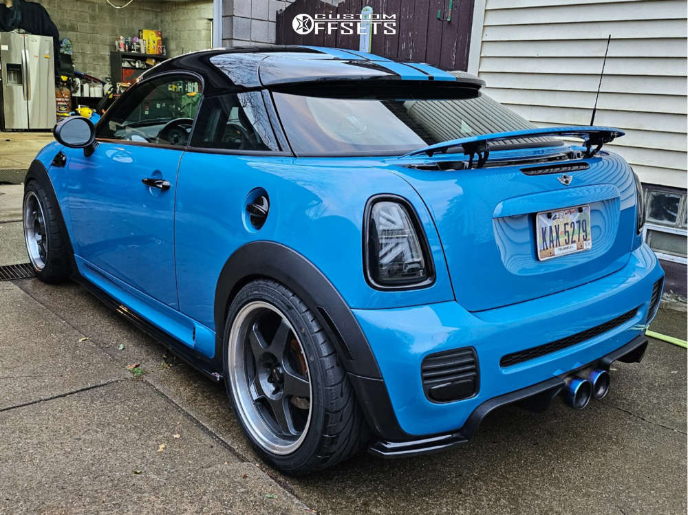 2013 Mini Cooper with 17x8 30 Vors Sp1 and 215/45R17 Kenda Kaiser Kr20a ...