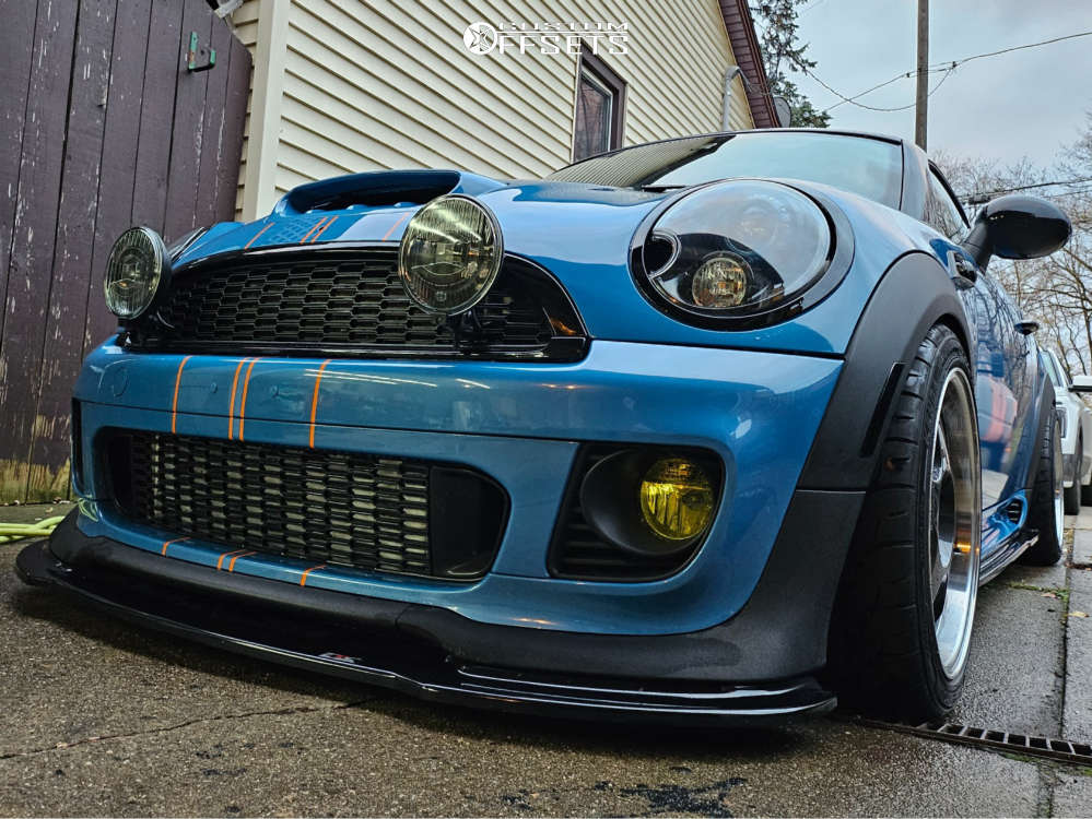 2013 Mini Cooper with 17x8 30 Vors Sp1 and 215/45R17 Kenda Kaiser Kr20a ...