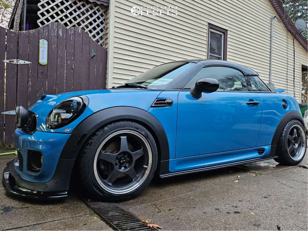 2013 Mini Cooper with 17x8 30 Vors Sp1 and 215/45R17 Kenda Kaiser Kr20a ...