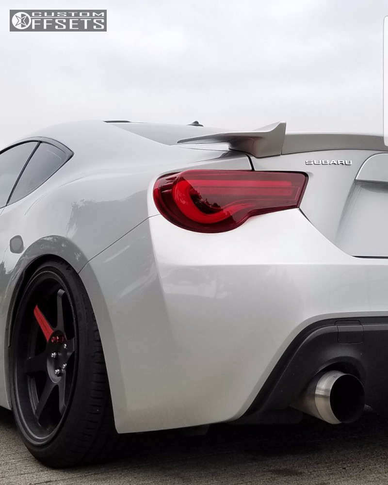 2013 Subaru BRZ with 18x9.5 34 Varrstoen Es2 and 225/40R18 Barum and ...