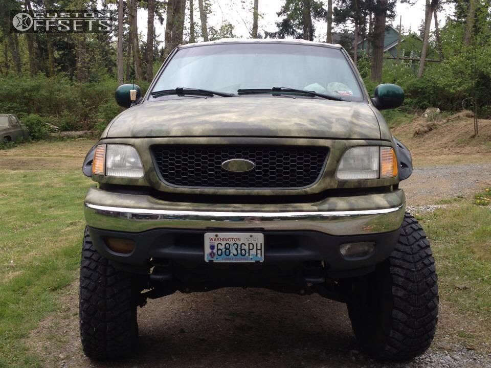 2000 Ford F-150 with 17x10 -25 Centerline Bullet and 40/14.5R17 ...