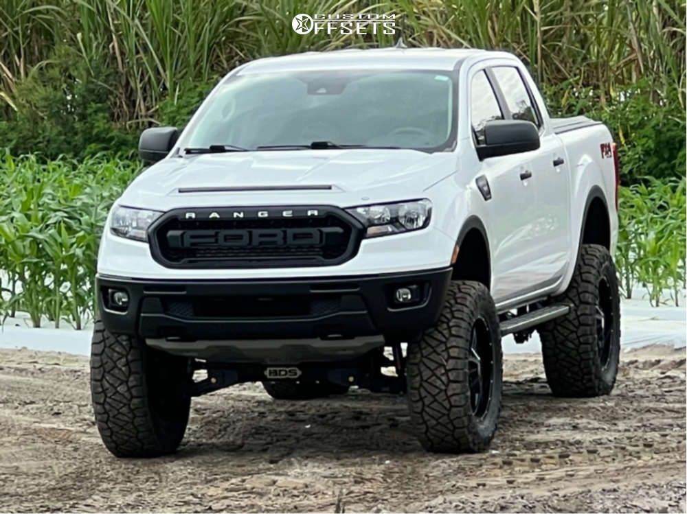 2021 Ford Ranger with 20x9 12 Moto Metal MO970 and 35/12.5R20 Nitto ...