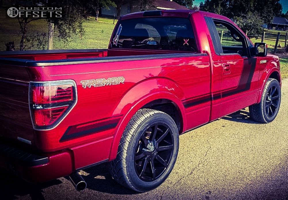 2014 Ford F-150 with 22x9.5 38 Kmc Slide and 305/45R22 Nitto NT420V and ...