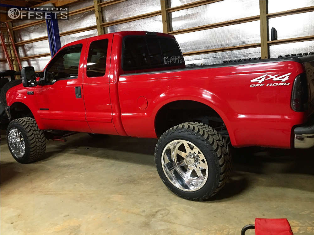 2002 Ford F-250 Super Duty with 22x14 -73 American Force Independence ...