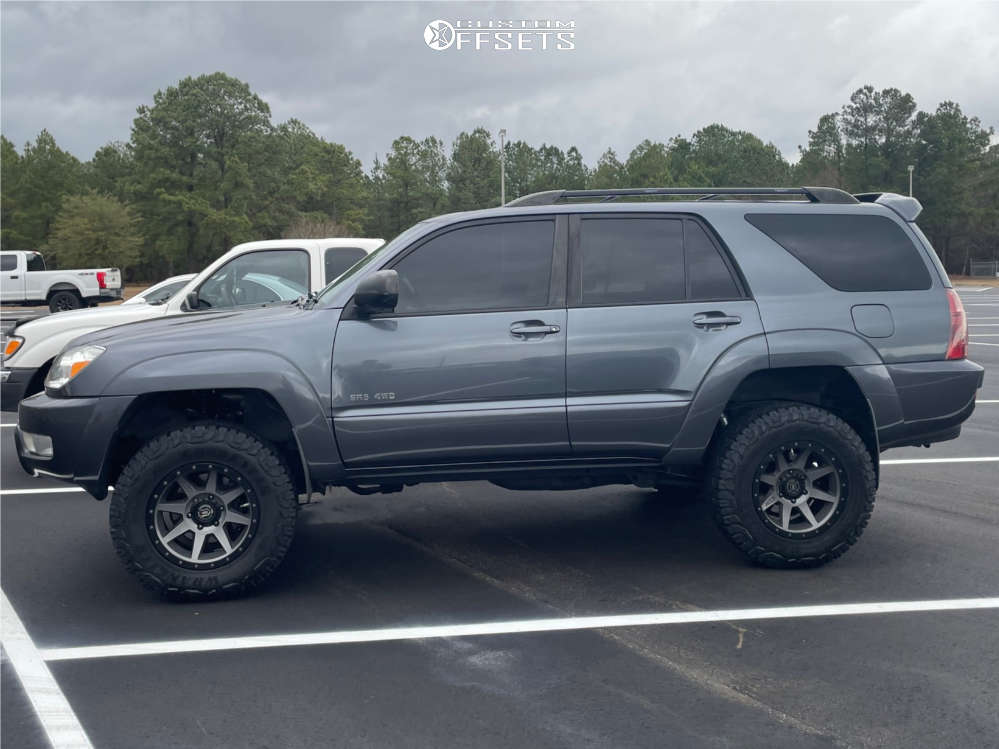 2005 Toyota 4Runner with 17x8.5 0 Icon Alloys Rebound and 265/70R17 ...
