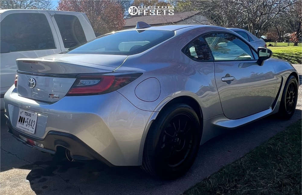 2022 Toyota GR86 with 17x8 40 Konig Hypergram and 235/45R17 Continental ...