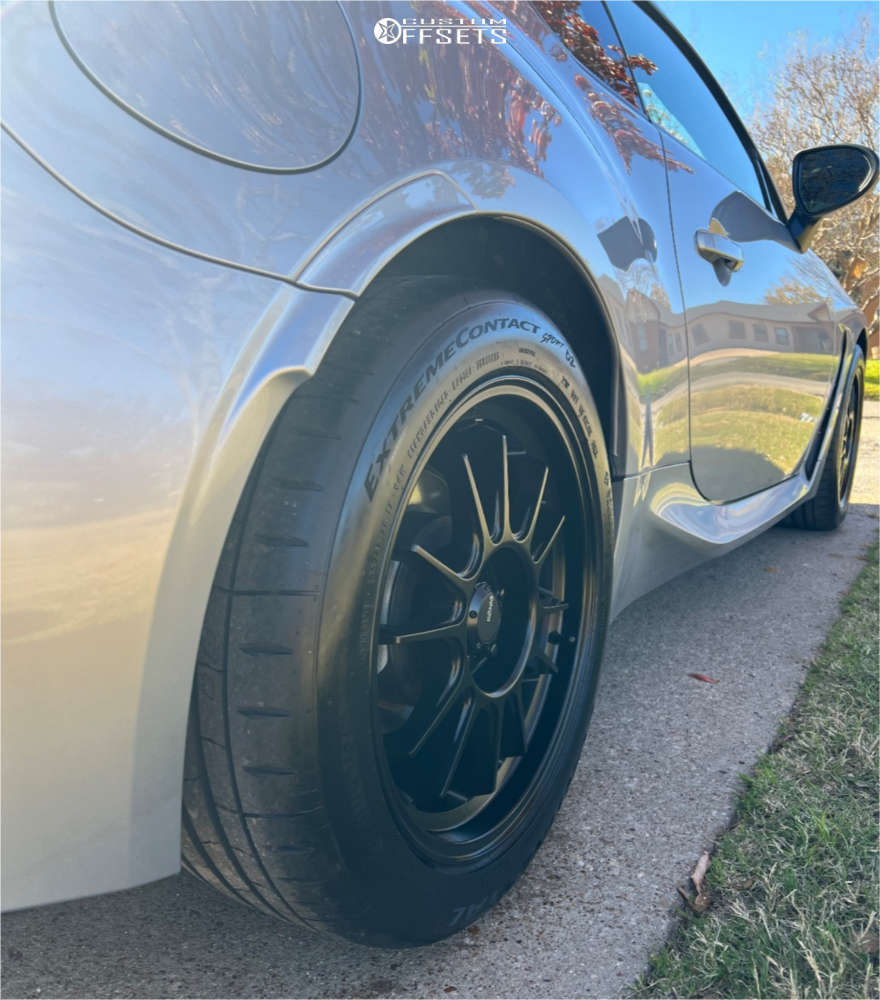 2022 Toyota GR86 with 17x8 40 Konig Hypergram and 235/45R17 Continental ...