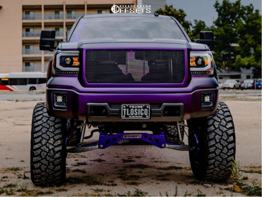 2015 GMC Sierra 1500 with 24x14 -81 ARKON OFF-ROAD Lincoln and 40/15 ...