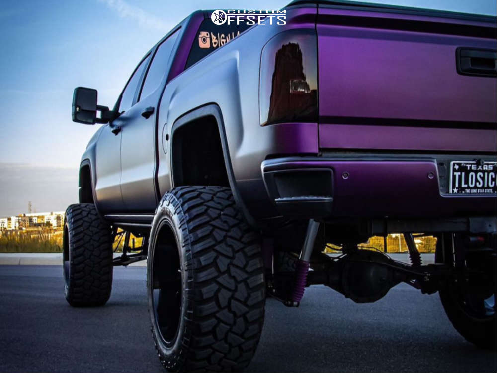 2015 GMC Sierra 1500 with 24x14 -81 ARKON OFF-ROAD Lincoln and 40/15 ...