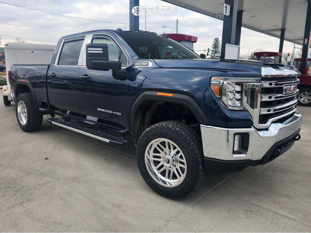 2021 GMC Sierra 2500 HD with 20x10 -19 Fuel Ignite and 33/12.5R20 ...