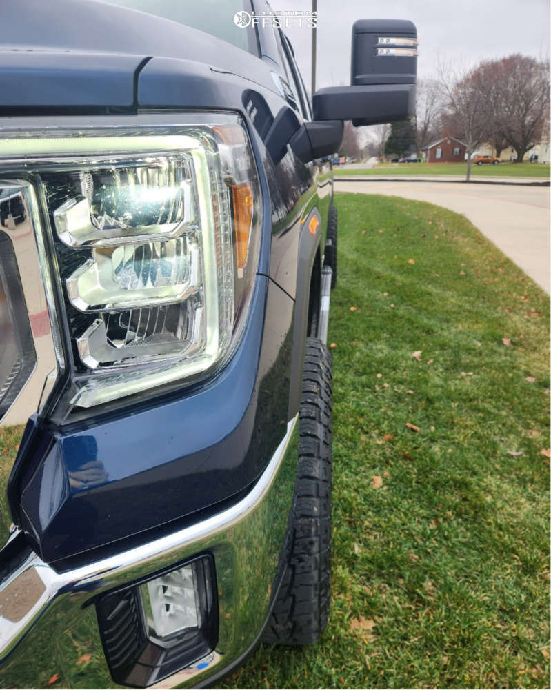 2021 GMC Sierra 2500 HD with 20x10 -19 Fuel Ignite and 33/12.5R20 ...