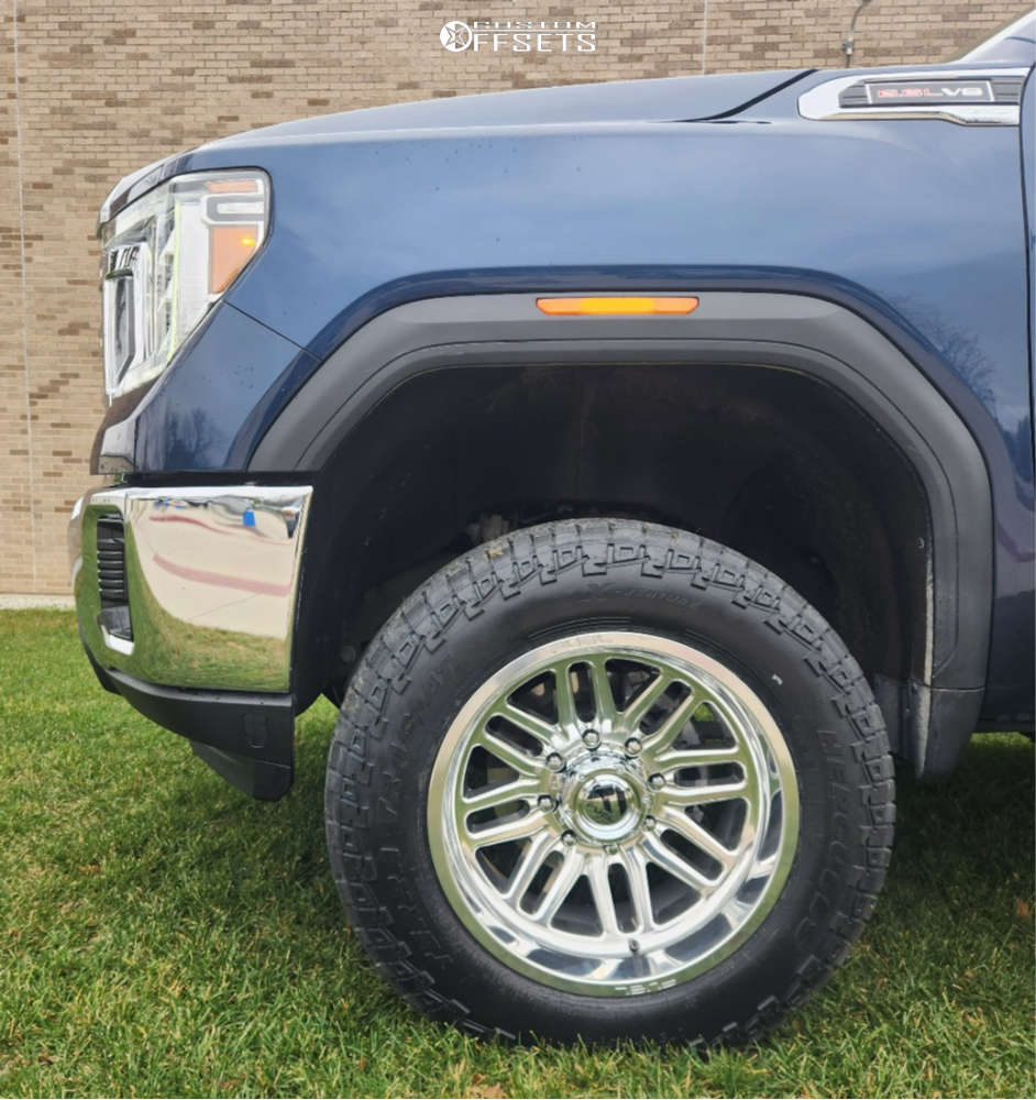 2021 GMC Sierra 2500 HD with 20x10 -19 Fuel Ignite and 33/12.5R20 ...