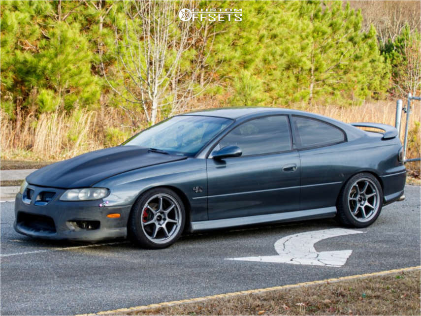 2004 Pontiac GTO with 18x8.5 38 Enkei Ts-7 and 235/40R18 Goodyear Eagle ...