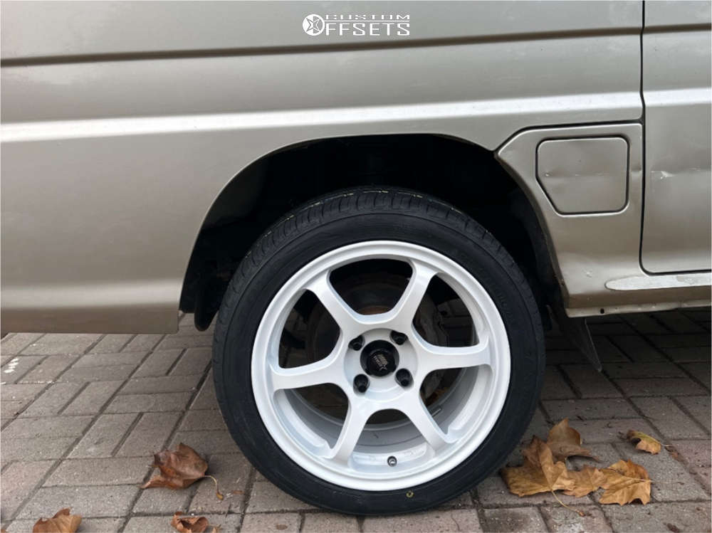 1998 Subaru Sambar with 15x6.5 38 MST Mt40 and 195/45R15 Toyo Tires ...