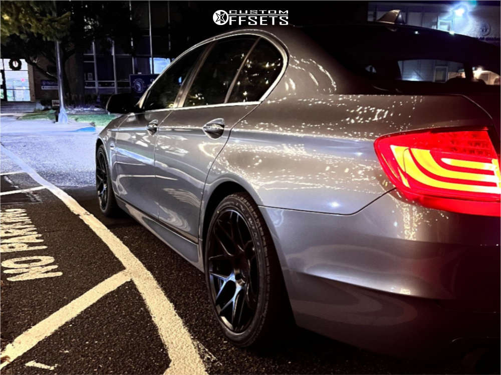 2012 BMW 535i with 19x8.5 35 Aodhan Aff2 and 245/40R19 Lexani Lx-twenty ...