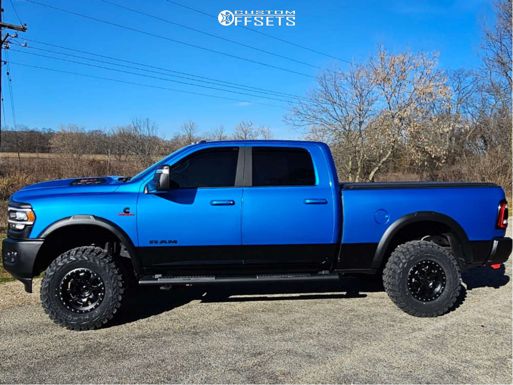 2023 Ram 2500 with 17x9 20 Raceline Avenger and 35/12.5R17 Gladiator ...