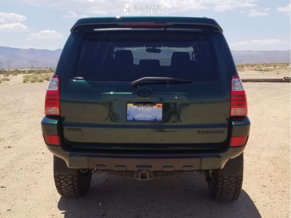 2003 Toyota 4Runner with 17x9 1 Fuel Blitz and 285/70R17 Maxxis Razr AT ...