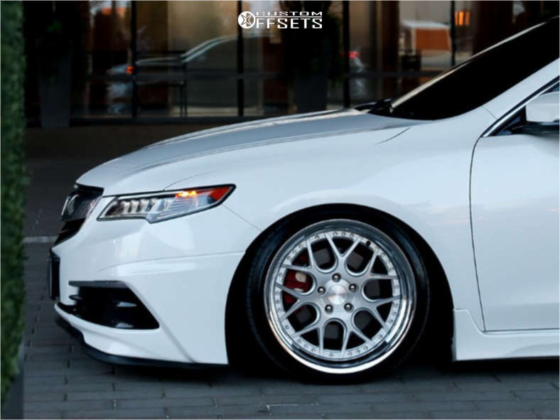 2015 Acura TLX with 19x9.5 18 Rennen Csl-2 and 225/35R19 Zeta Alventi ...