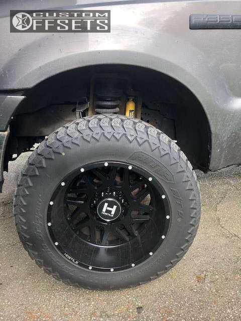 2006 Ford F-350 Super Duty with 20x12 -44 Hostile Sprocket and 35/12 ...