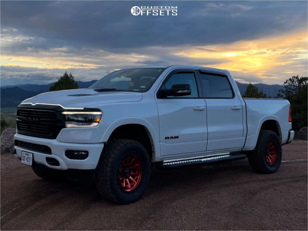 2022 Ram 1500 with 20x9 1 Fuel Covert and 33/12.5R20 Toyo Tires Open ...