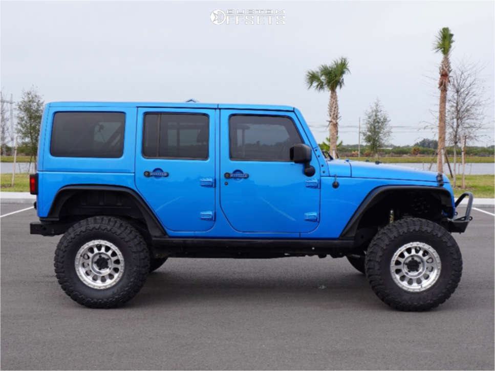 2015 Jeep Wrangler with 17x9 -12 Method Mr315 and 35/12.5R17 Toyo Tires ...