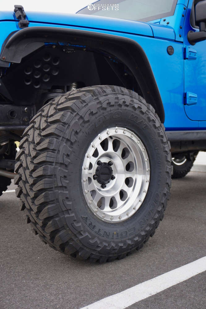 2015 Jeep Wrangler with 17x9 -12 Method Mr315 and 35/12.5R17 Toyo Tires ...