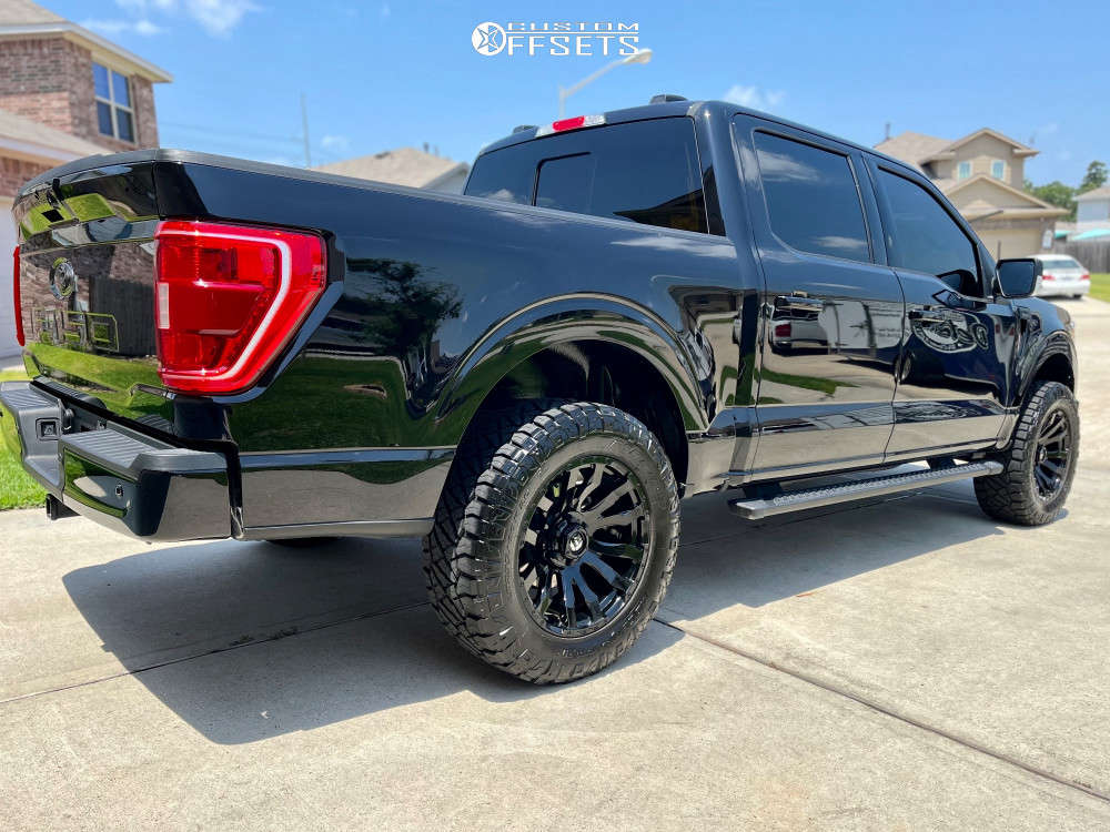2023 Ford F-150 with 20x9 0 Fuel Blitz and 295/60R20 Nitto Ridge ...