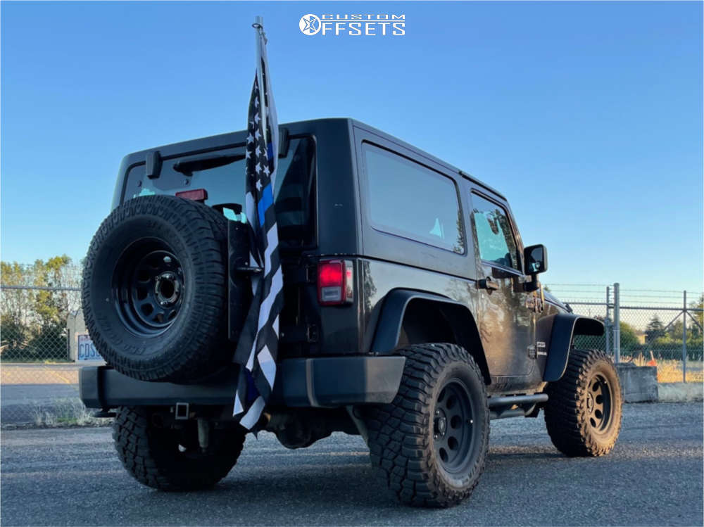 2013 Jeep Wrangler with 16x8 -12 Pro Comp 69 and 305/70R16 BFGoodrich Mud-Terrain T/A KM3 and ...