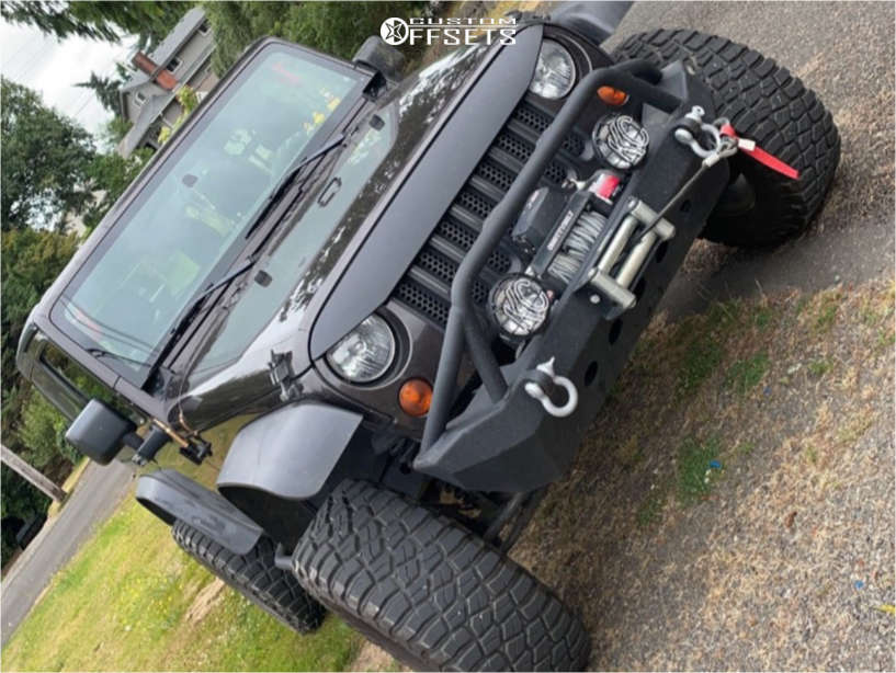 2013 Jeep Wrangler with 16x8 -12 Pro Comp 69 and 305/70R16 BFGoodrich ...