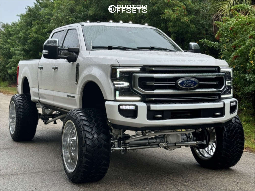 2017 Ford F-250 Super Duty with 26x16 -101 KG1 Forged Elevate and 40/15 ...