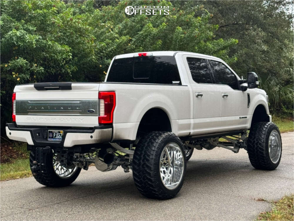 2017 Ford F-250 Super Duty with 26x16 -101 KG1 Forged Elevate and 40/15 ...