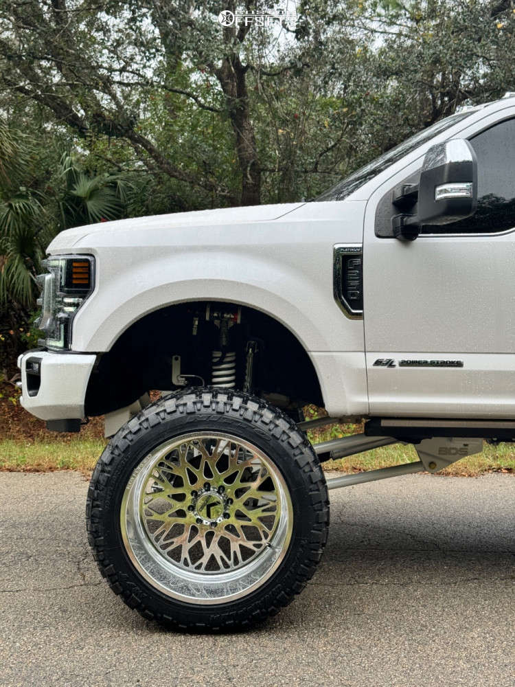 2017 Ford F-250 Super Duty with 26x16 -101 KG1 Forged Elevate and 40/15 ...