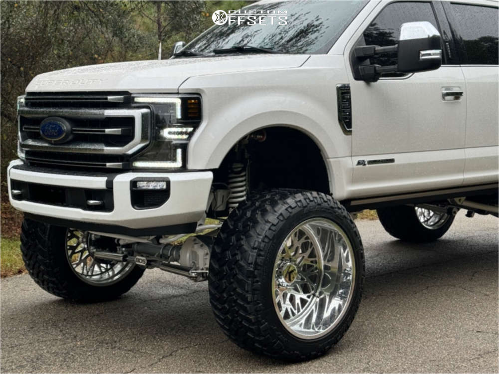 2017 Ford F-250 Super Duty with 26x16 -101 KG1 Forged Elevate and 40/15 ...